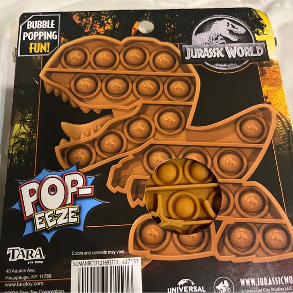 Toys | Jurassic World Dominion Dinosaur Trex Popeeze Fidget Popper ...